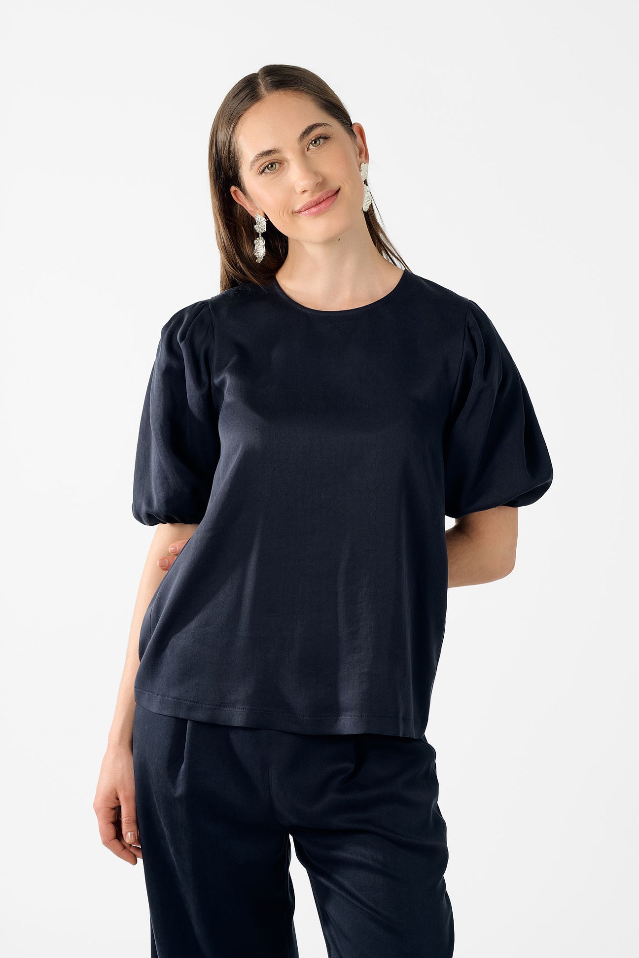 PIA navy tencel - CONSCHES